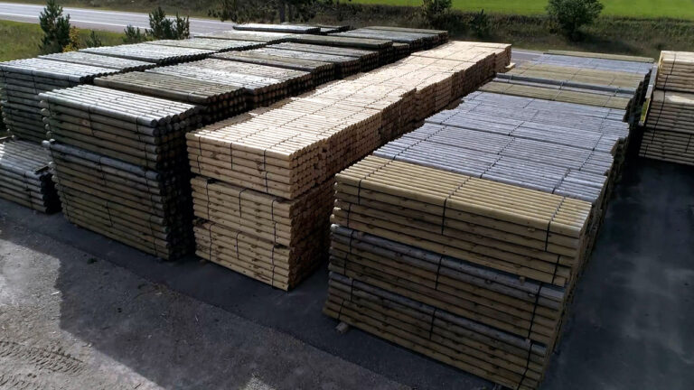 Treated Posts | West Branch Wood Treating Sales