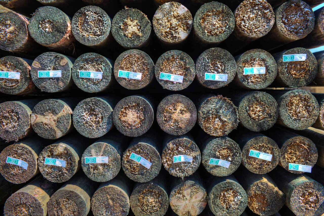 Treated Posts | West Branch Wood Treating Sales